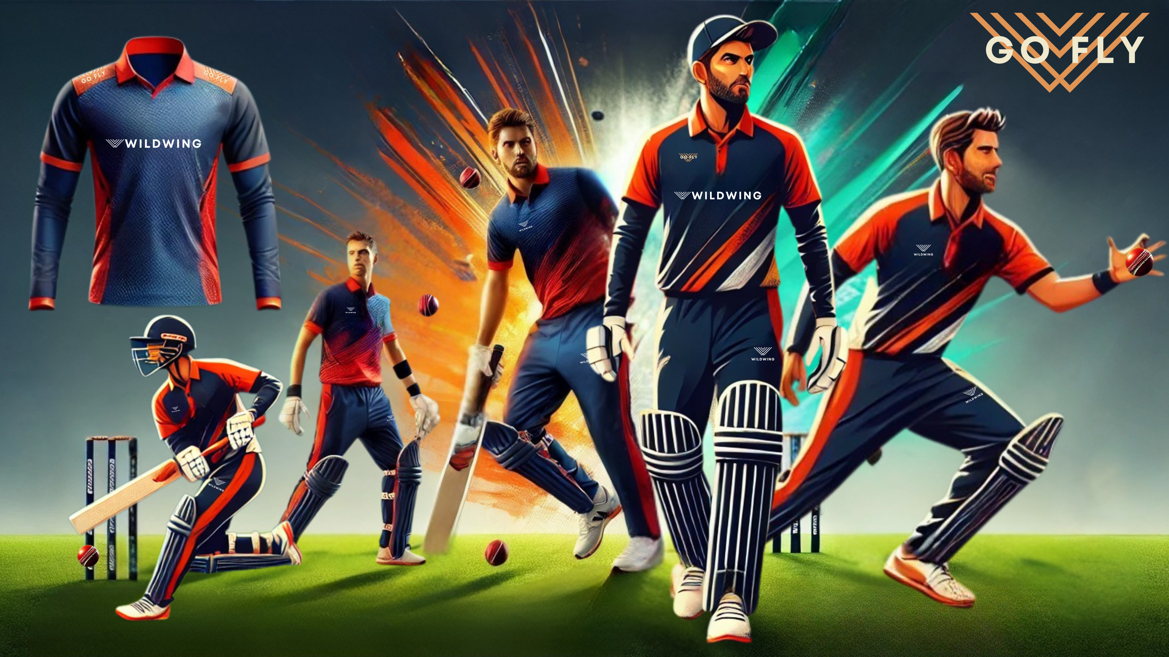 Custom Cricket Kits | Wildwing Sportswear – Premium, Bespoke Designs
